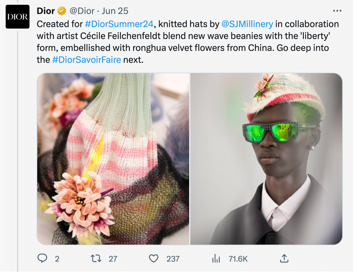 Dior’s Fluffy Love for the Chinese Ronghua – Hanfugirl